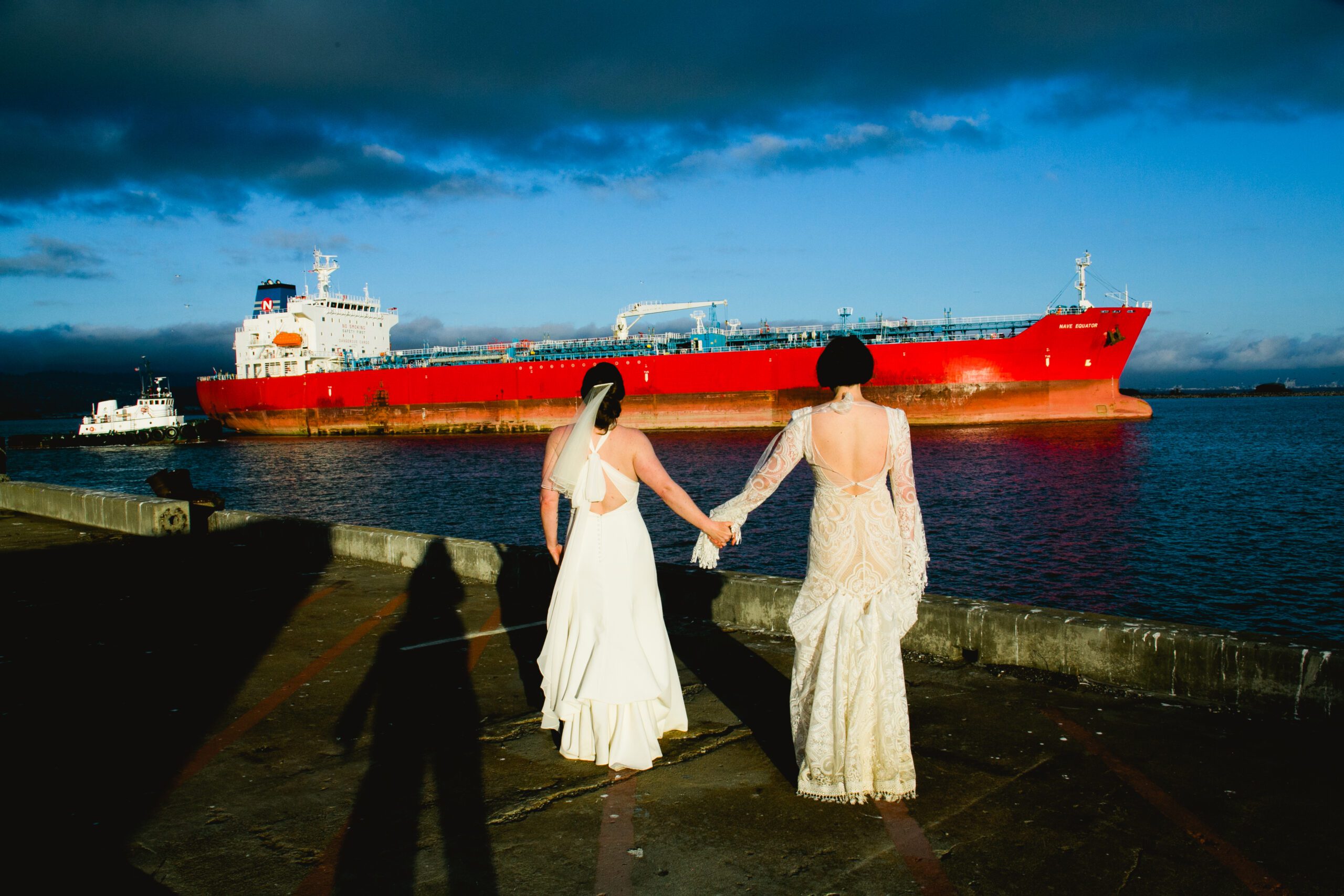 Kelda and Michelle's Industrial Chic Wedding: Love in the Loft ...